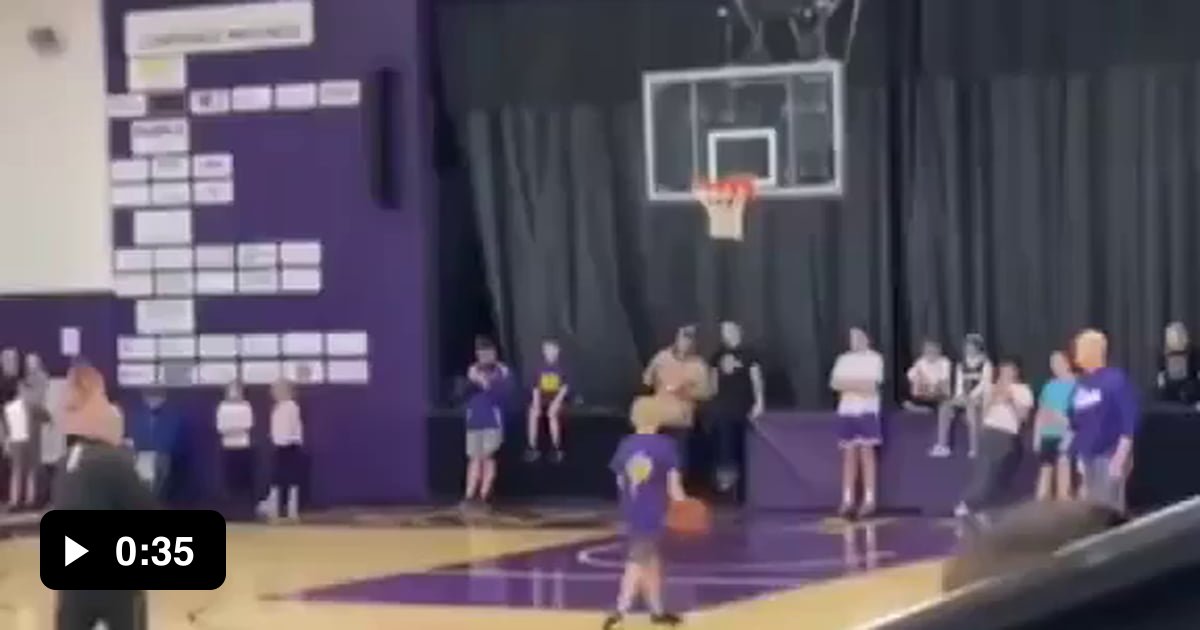 Kid wins 10 grand making a layup, free throw, three pointer, and half ...