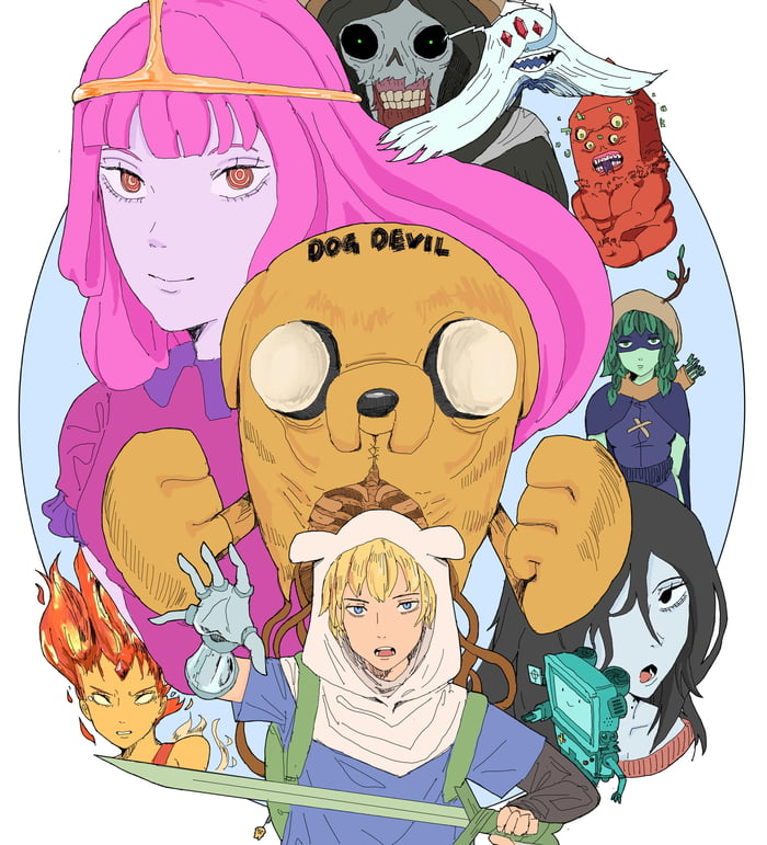 Adventure time x Chainsaw man - 9GAG