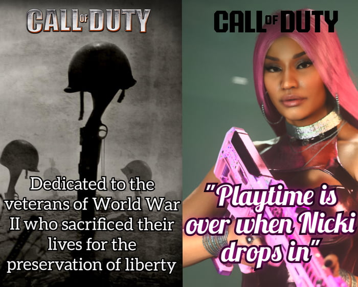 Opinion: The change of tone in Call of Duty was a disgrace - 9GAG
