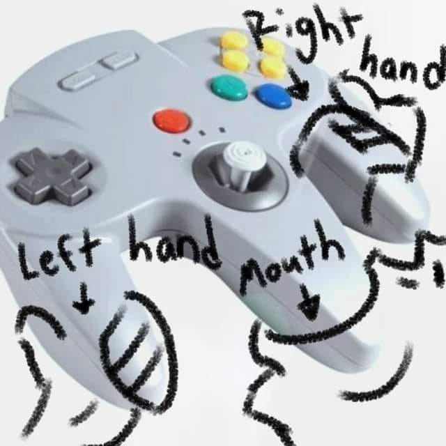 How OP play Nintendo 64 ! - 9GAG