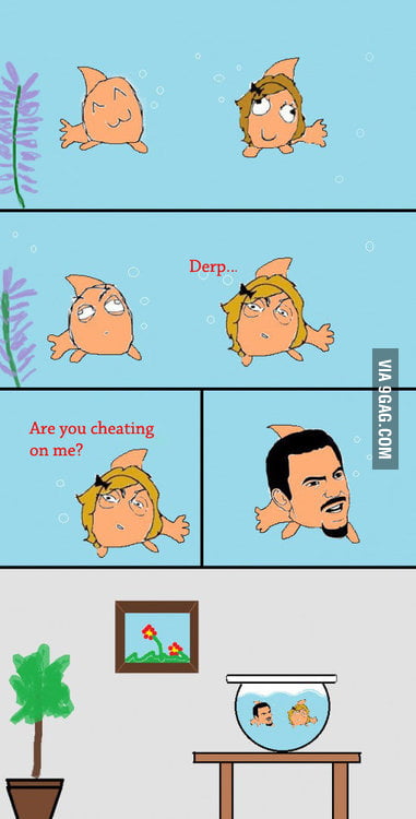 Jealous Fish - 9GAG