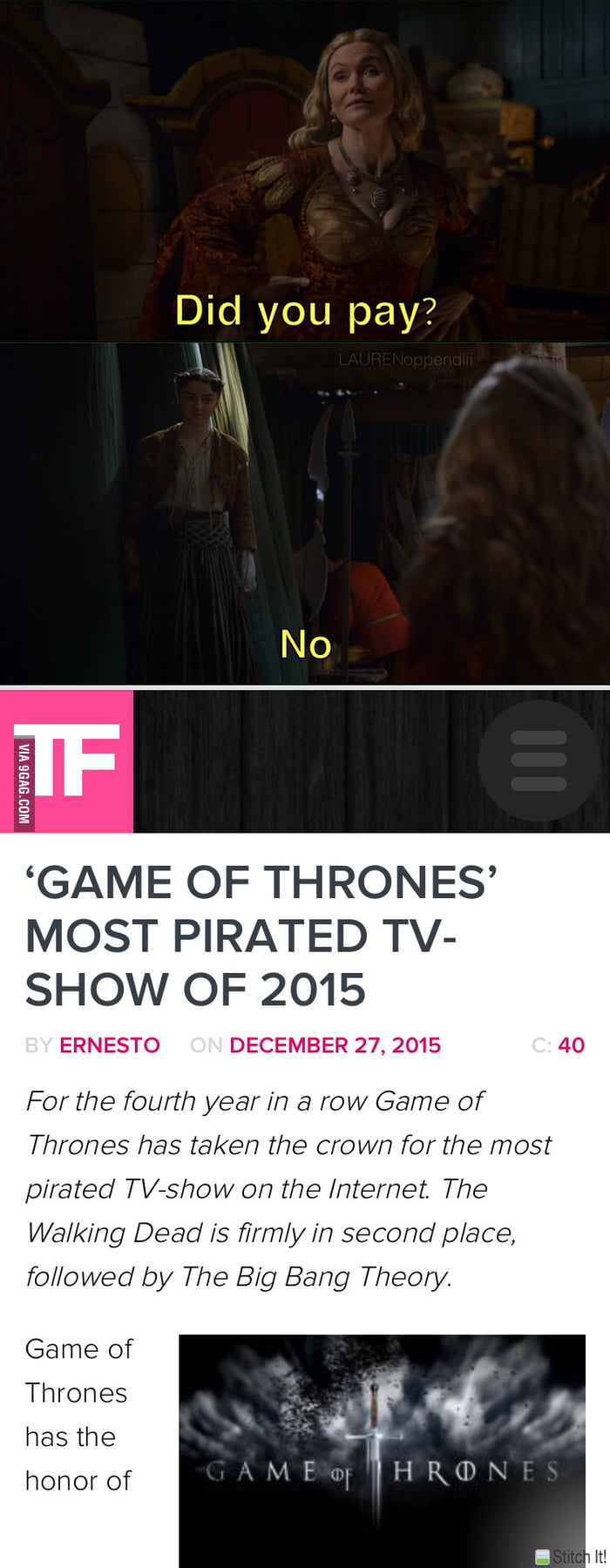 Thy Know Their Fans 9gag