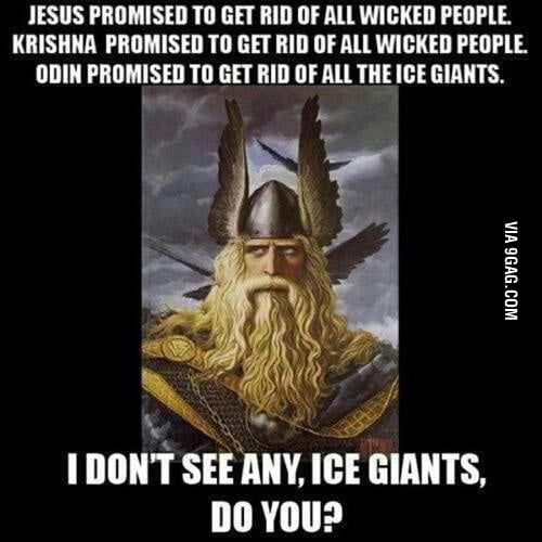 I vote for Odin - 9GAG