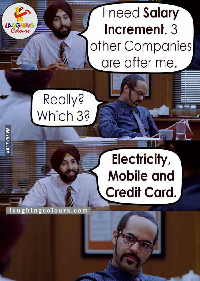 Salary Incriment - 9GAG