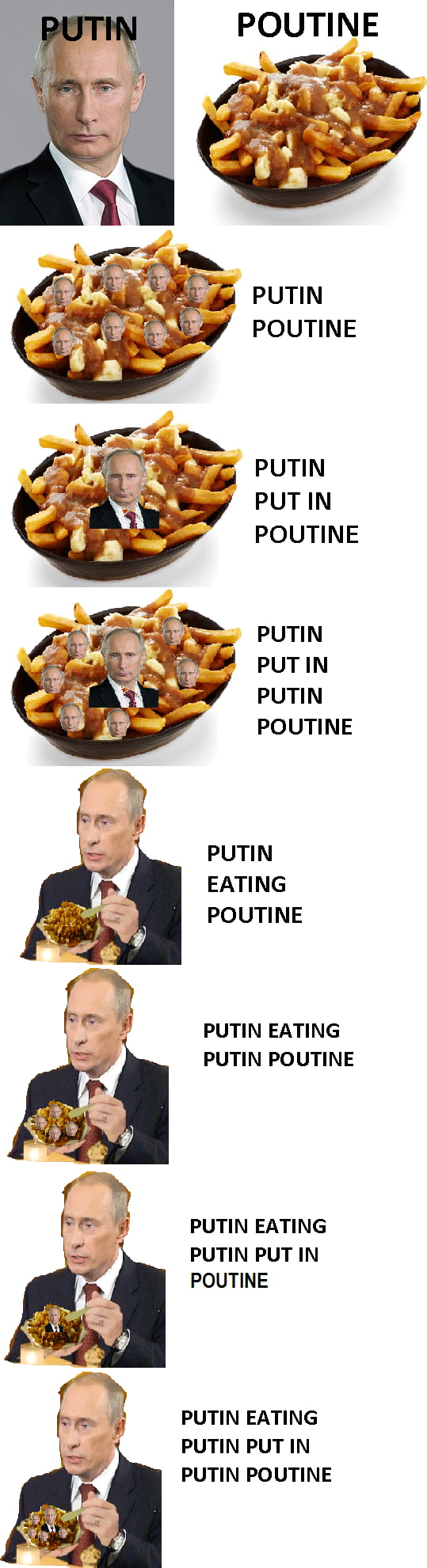 Putin Poutine - 9GAG