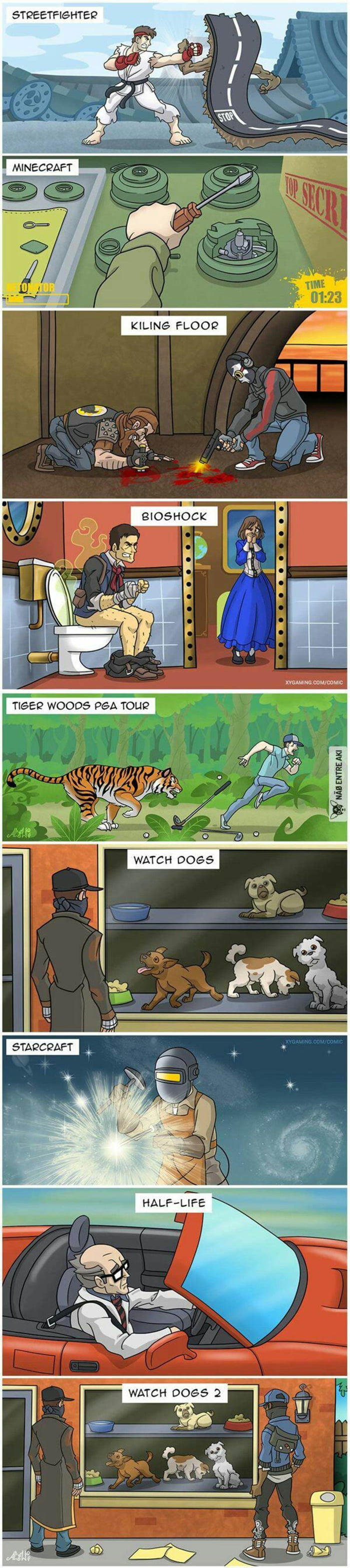 Game names taken literally - 9GAG