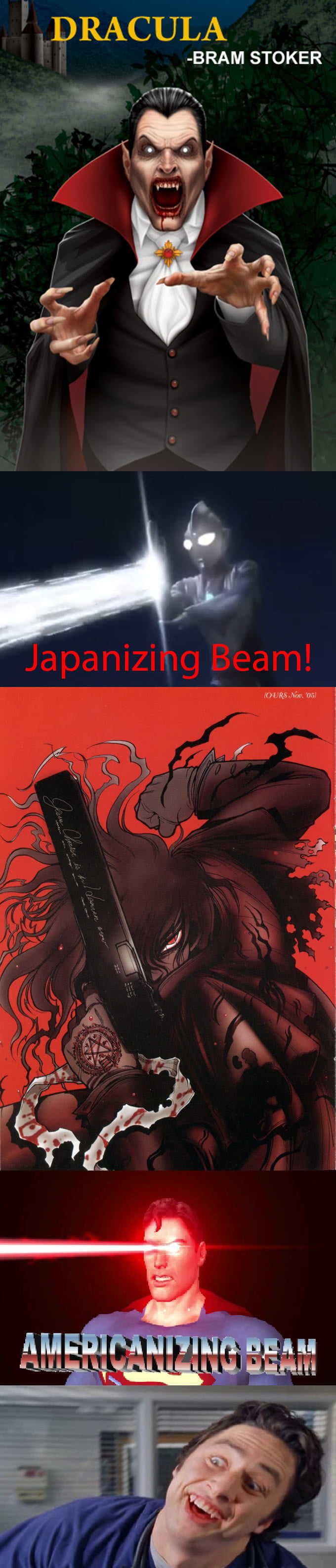 The americanizing beam strikes back - 9GAG