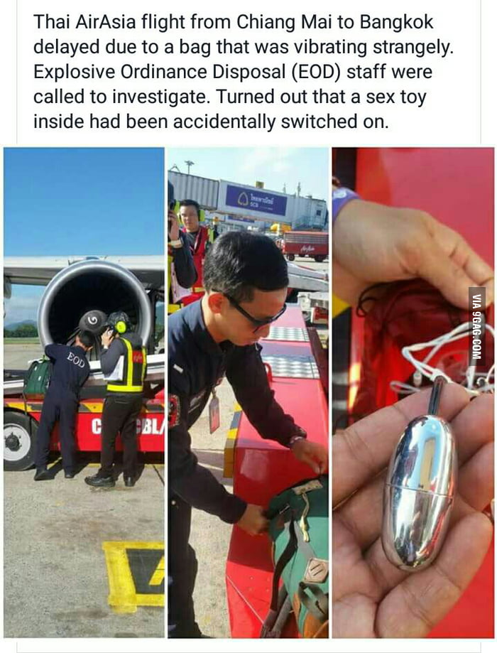 The plane almost had an orgasm - 9GAG