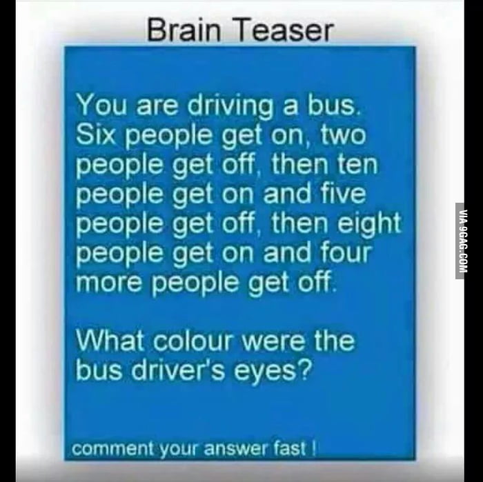 Brain teaser - 9GAG