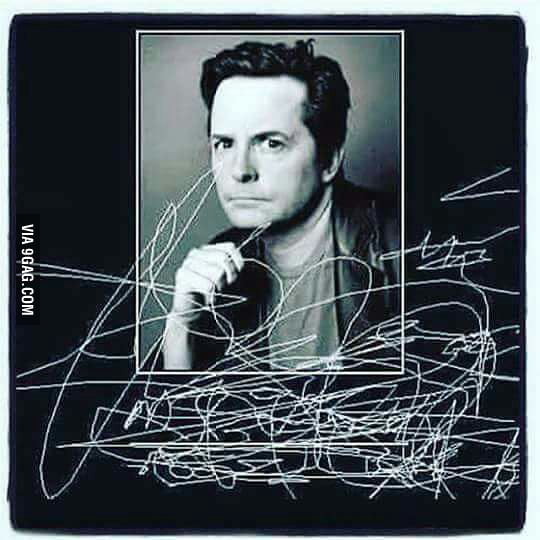 Michael J Fox autograph - 9GAG