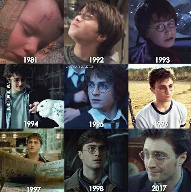 Harry Potter timeline - 9GAG