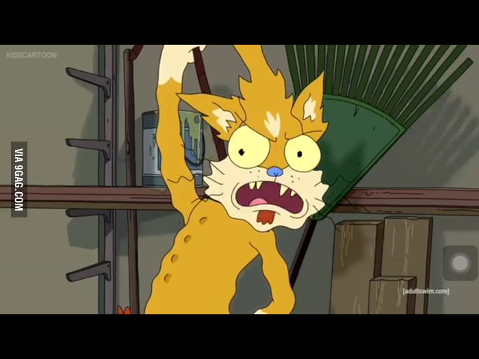 When they catch you squanching off (Rick and Morty fans will get it ...