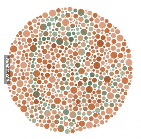 Let's troll the colourblind - 9GAG