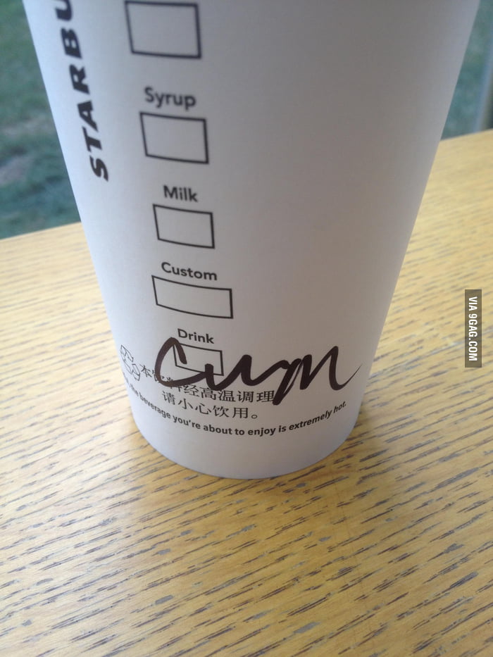 I think you got my order wrong, Starbucks... - 9GAG