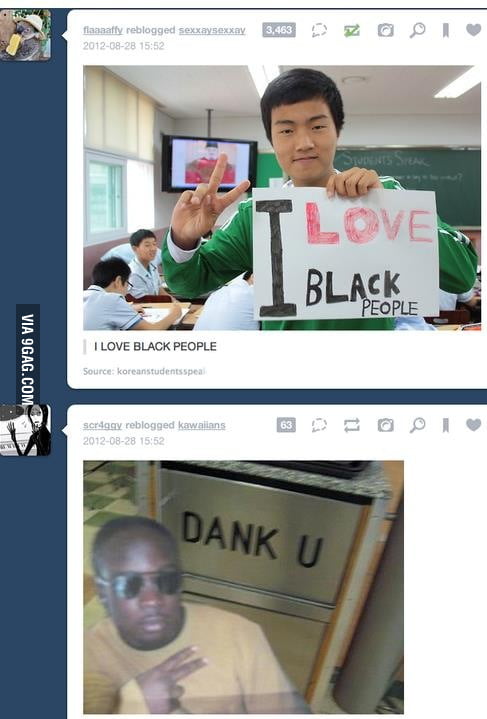 'Dank u' means thank you. Haha! - 9GAG