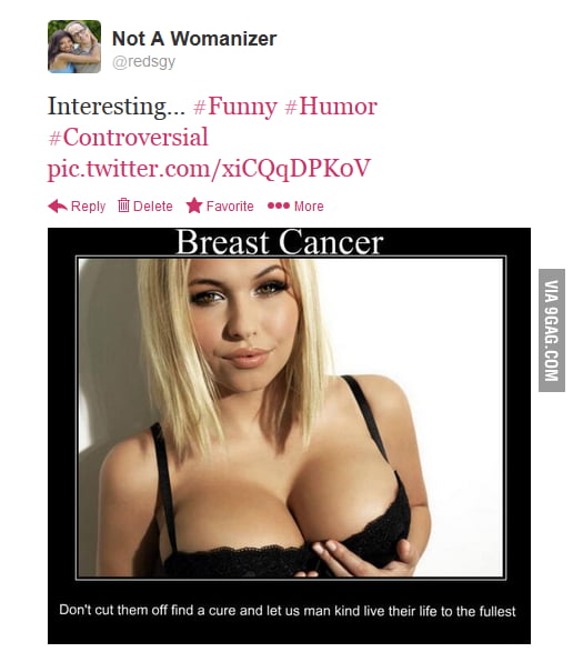 Funny and controversial tweeter. Add this guy. - 9GAG