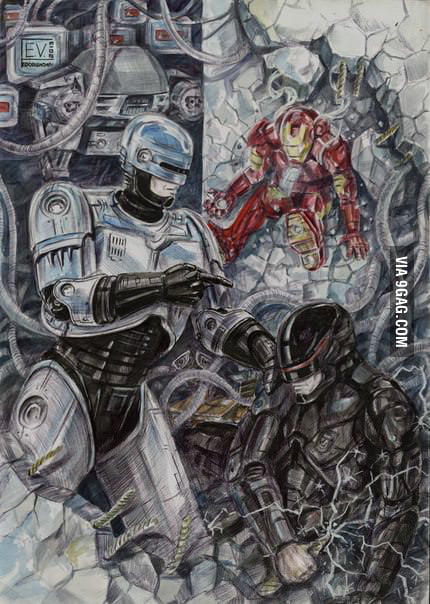 Awesome Robocop - 9GAG