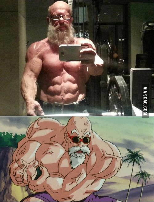 Master Roshi Is Real! - 9GAG