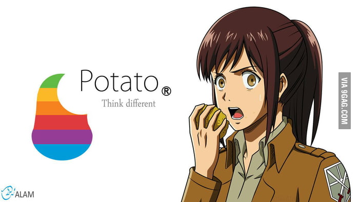 Potato. Think Different - 9GAG