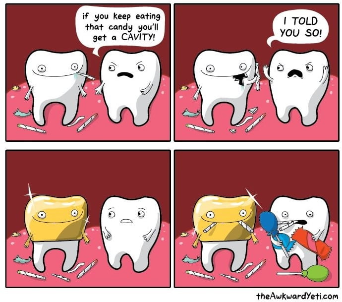 Clever Teeth - 9GAG