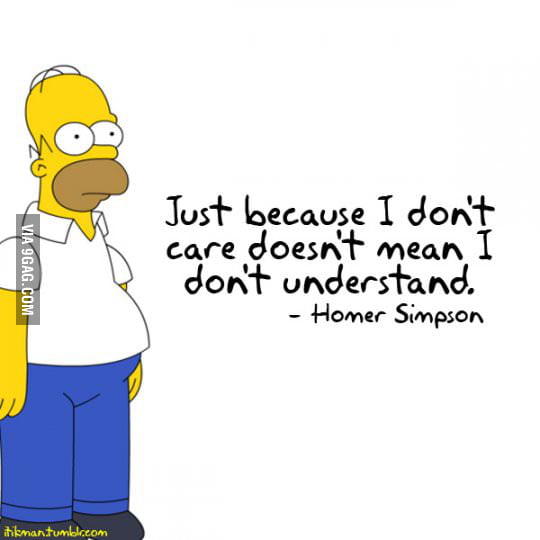 Homer Simpson... The greatest Philosopher of the WORLD! - 9GAG