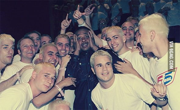 Dr. Dre with a pack of MnM's - 9GAG