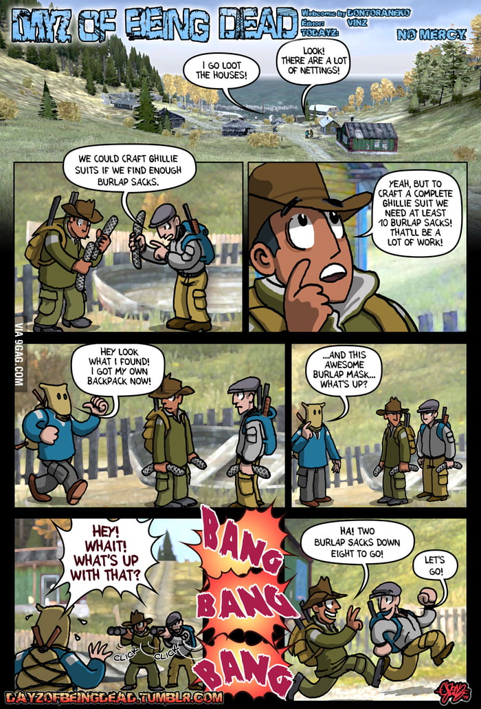 DayZ Comic #30 No Mercy - 9GAG
