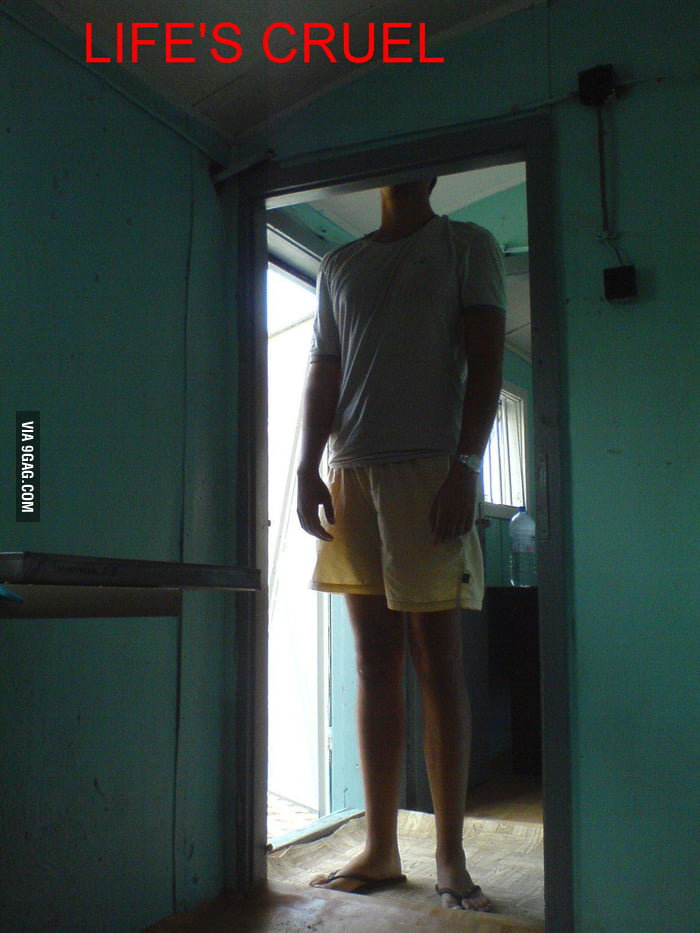 Yet another tall guys' problem... I'm just 198 cm - 9GAG