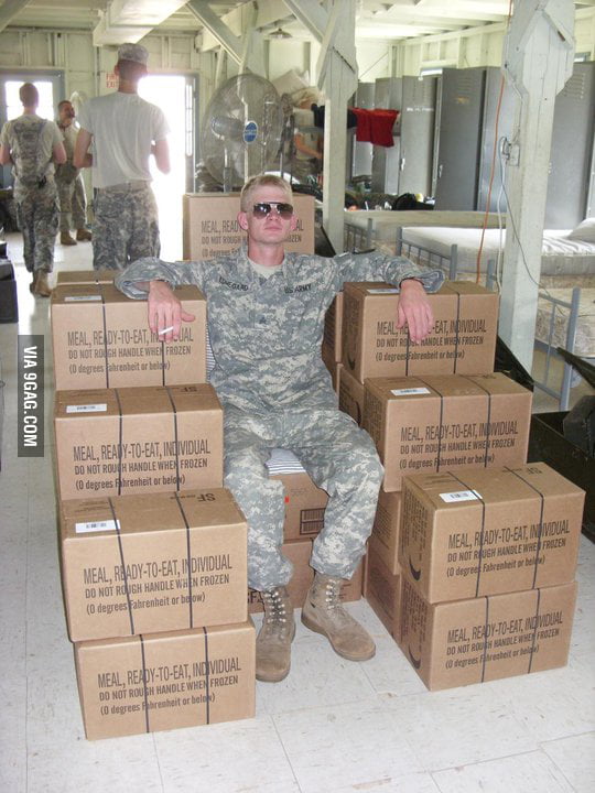 MRE throne. - 9GAG