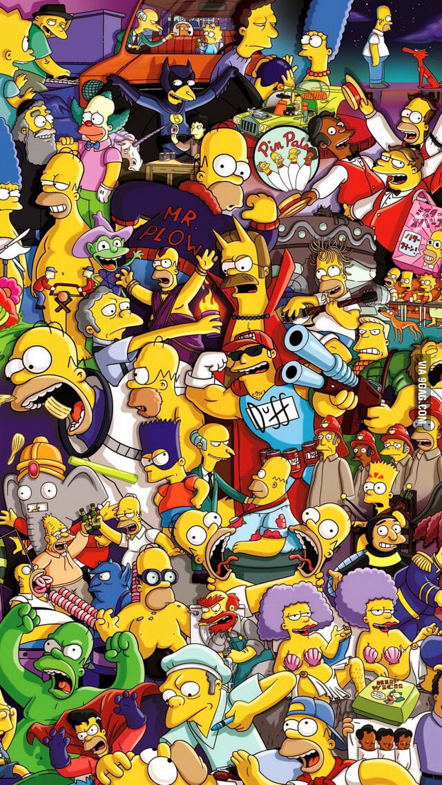 Simpsons mashup - 9GAG