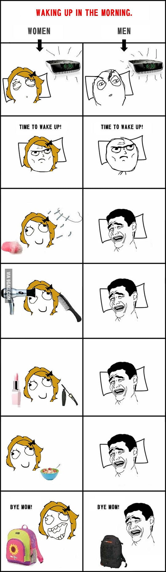 Every morning me and my boyfriend - 9GAG