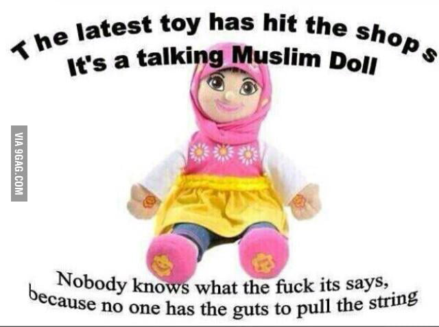 Talking Muslim doll - 9GAG