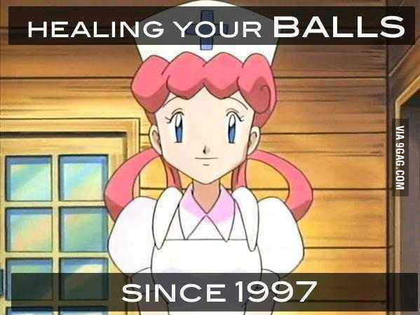 Oh Nurse Joy. - 9GAG