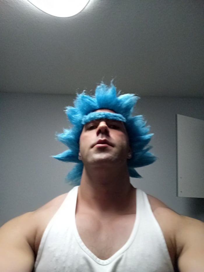 I know its late but my Buff Rick halloween costume - 9GAG