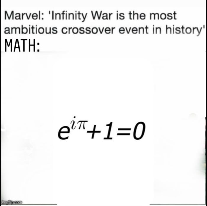 The most beautiful equation in math I guess - 9GAG