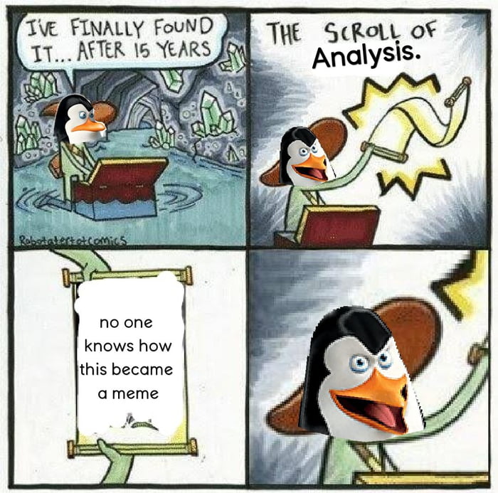 Kowalski, anal sis? - 9GAG