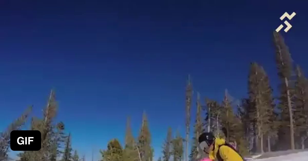 Tony Hawk snowboarding with his daughter - 9GAG