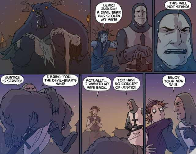 My turn to share an Oglaf comic - 9GAG