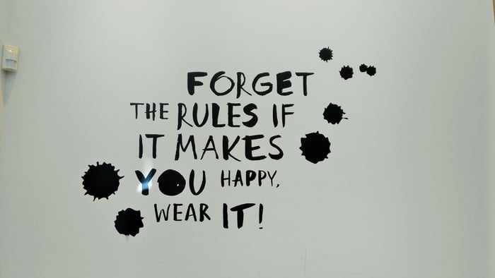 Forget the rules... - 9GAG