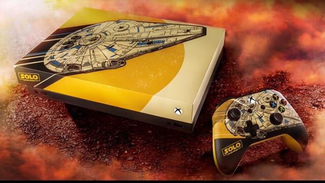 Microsoft has announced a sweepstakes to win a Solo inspired Xbox One X ...