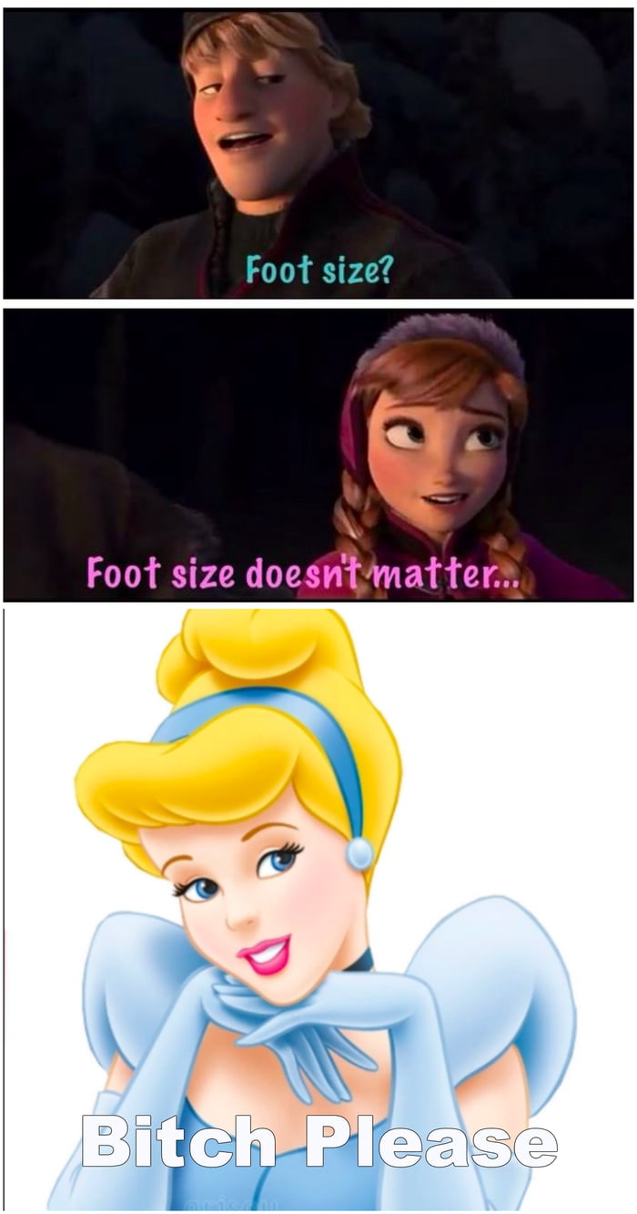 Foot size does matter - 9GAG