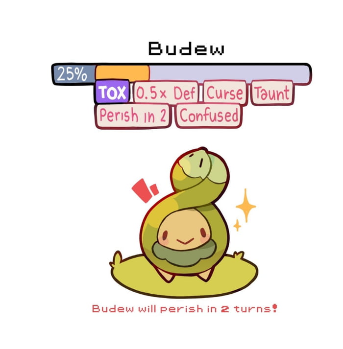 Any thoughts on Budew? Credit goes to tiki (tikivt) - 9GAG