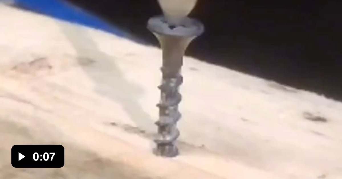 How to screw a screw - 9GAG