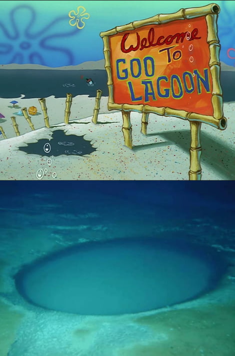 Goo Lagoon is a brine pool - 9GAG