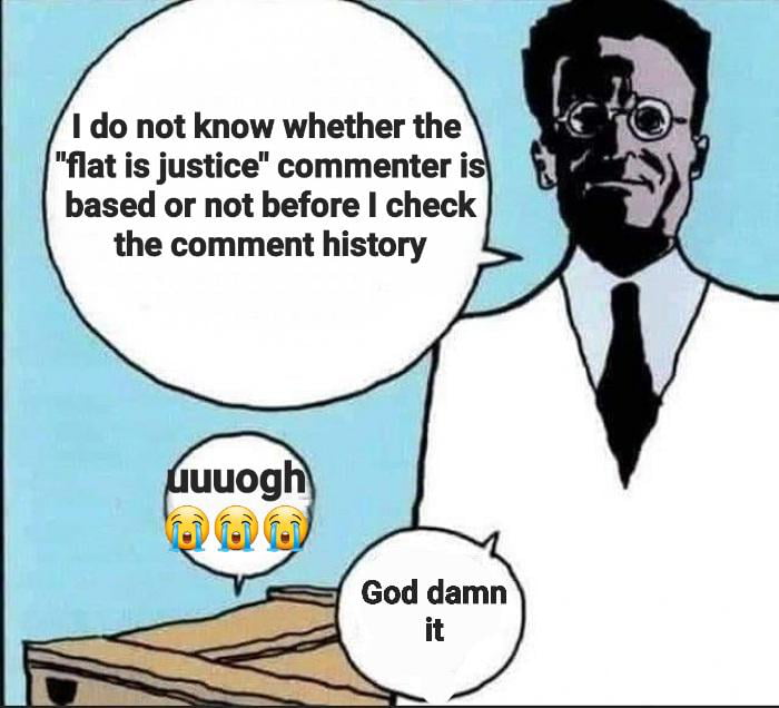 Flat is justice? - 9GAG