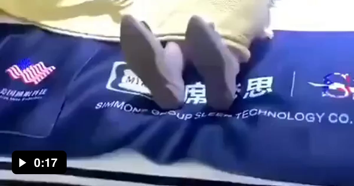 Chinese mattress company has invented a bouncing bed to help couples - 9GAG