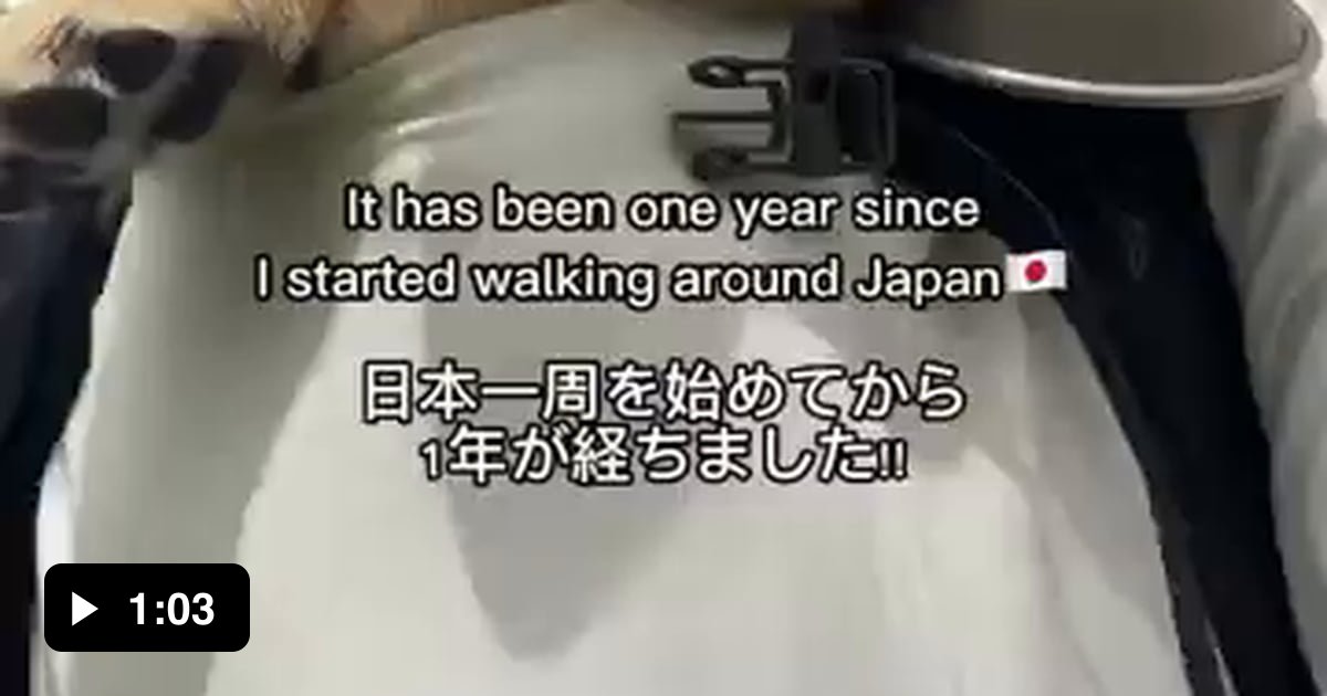 Buddhist walks a full year around Japan - 9GAG