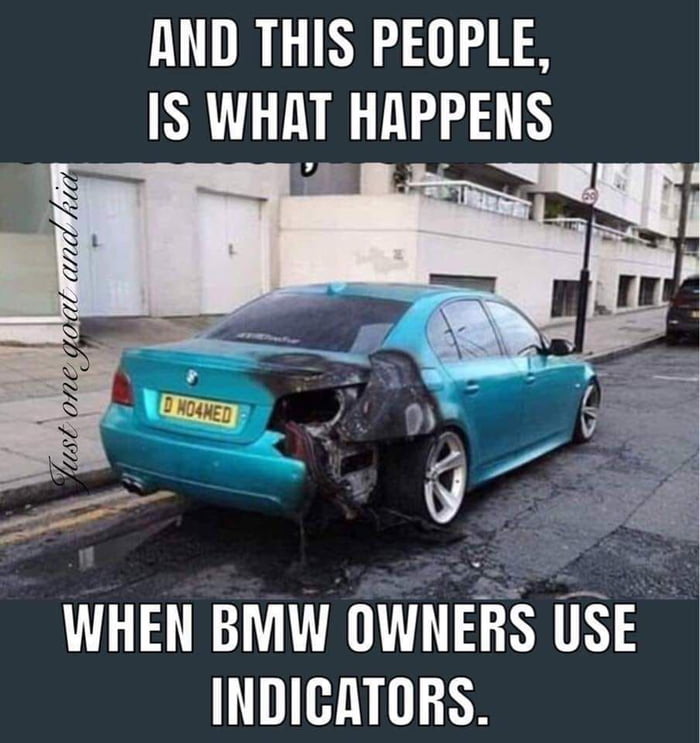 BMWs doing BMW things - 9GAG