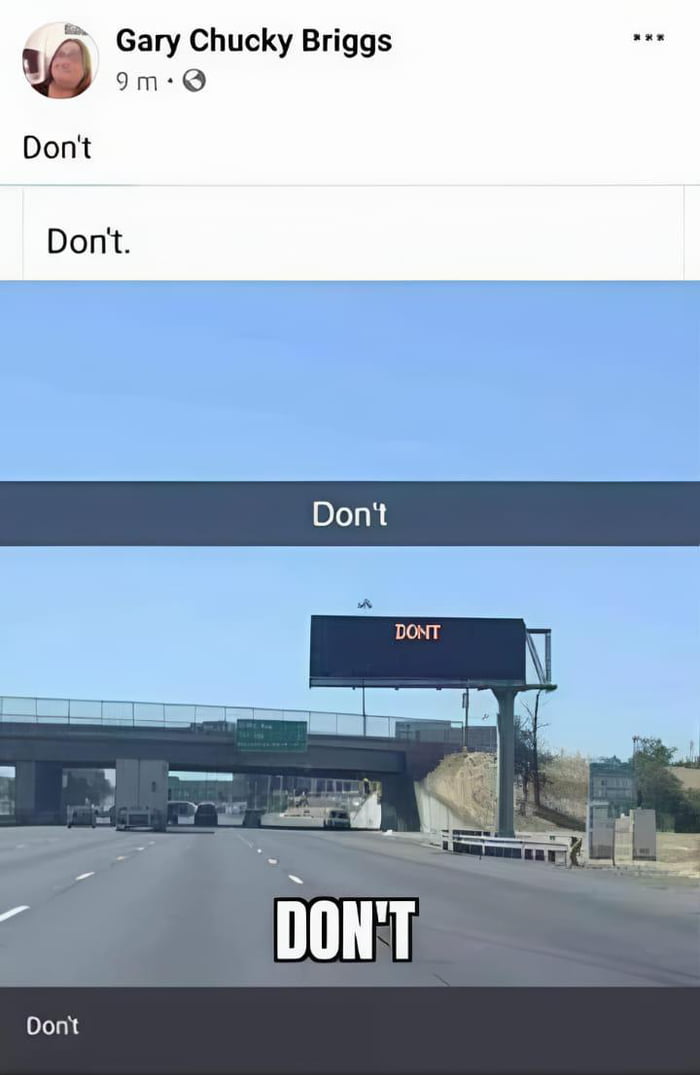 Don't - 9GAG