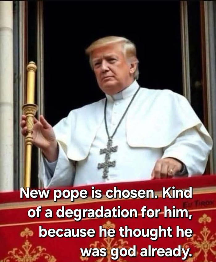 Pope Donald I - 9GAG